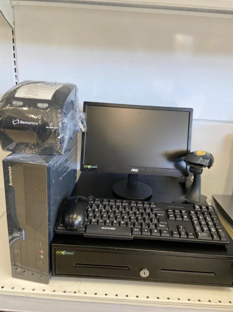 Kit PDV Completo Sem Sistema Core2Duo produtos eletrônicos, monitores ...