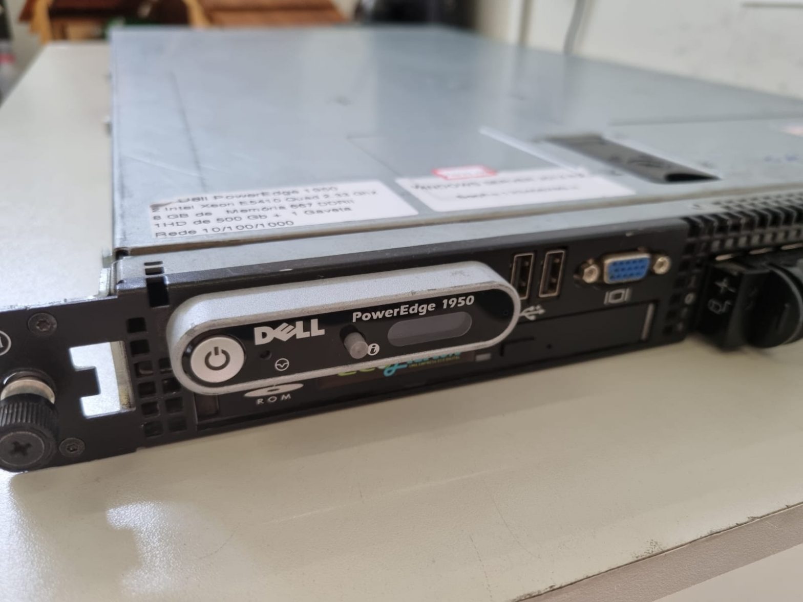 Servidor Dell PowerEdge 1950 2 Intel Xeon 08gb 1 Hd 500 Gb produtos ...