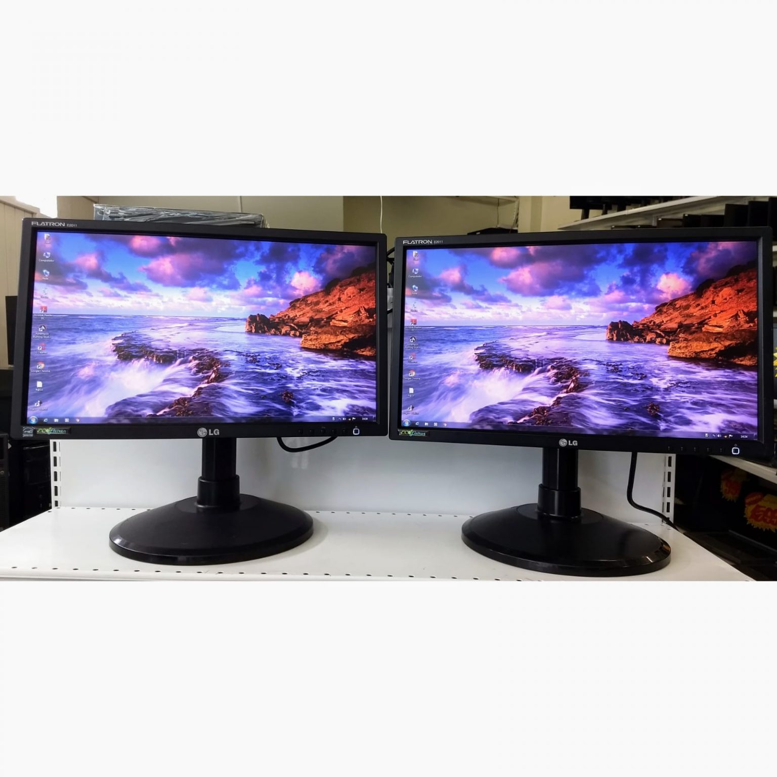 Monitor 20" Polegadas LG Led Com Base Giratoria e Regulagem de Altura ...
