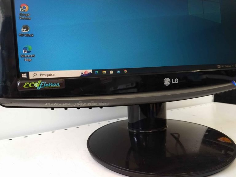 Monitor 17" Polegadas LG Flatron W1752T produtos eletrônicos, monitores ...