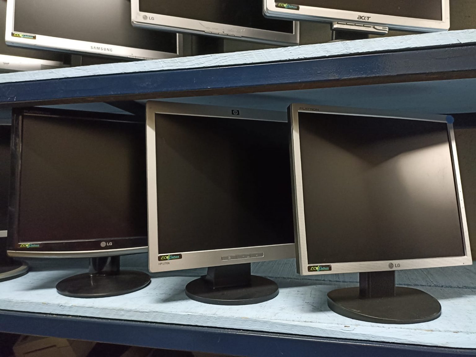 Lote 10 Unidades Monitor 17" Pol. Quadrado Diversos Modelos produtos ...